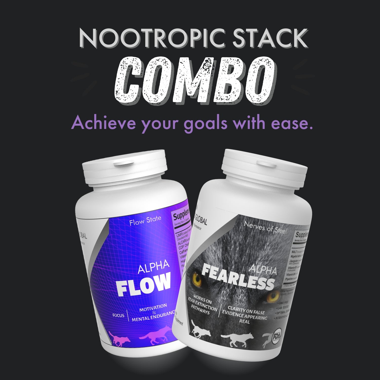 COMBO - Alpha Flow & Alpha Fearless – Alpha Mind Global