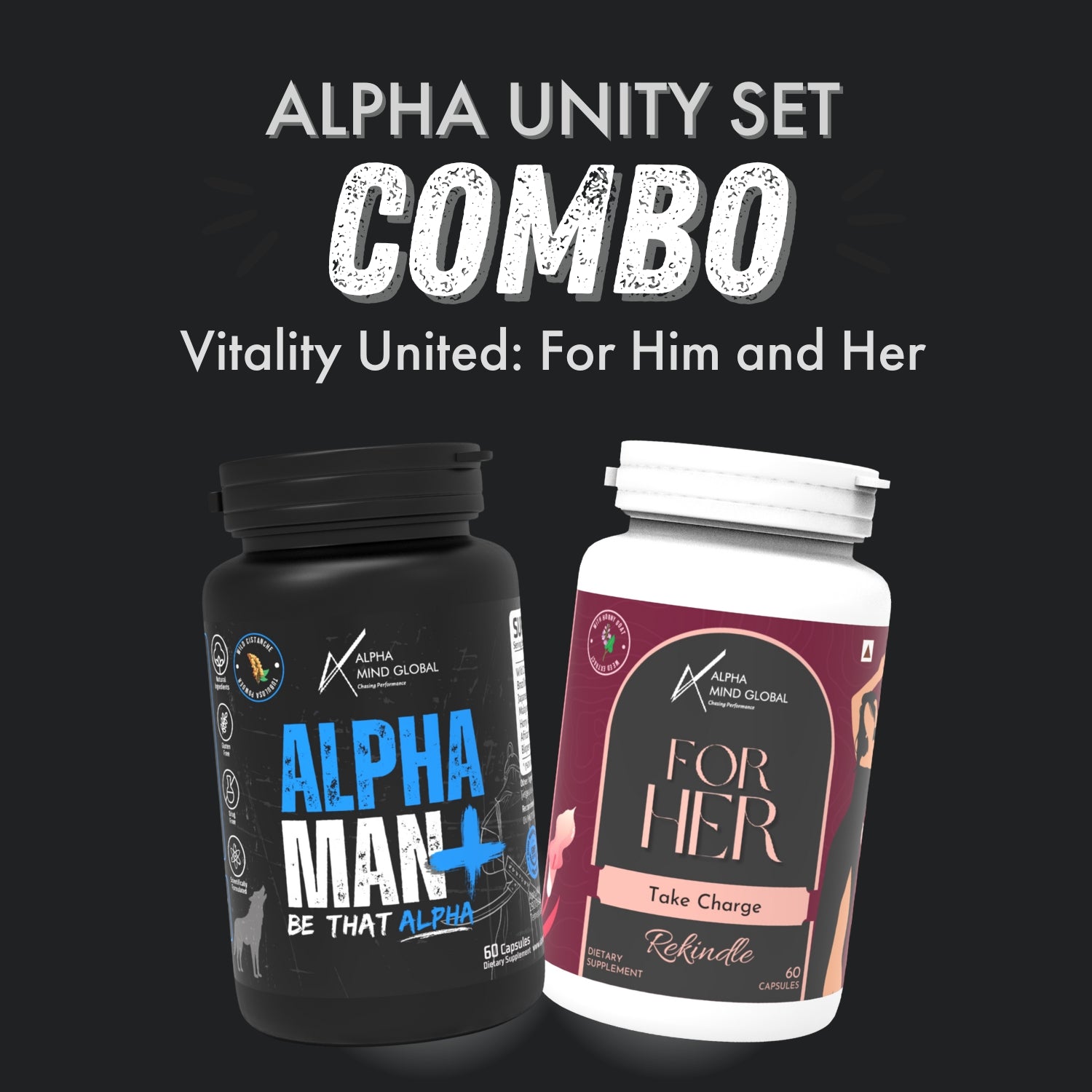 Buy Alpha Unity Set (Alpha Man+ & For Her) Combo – Alpha Mind Global